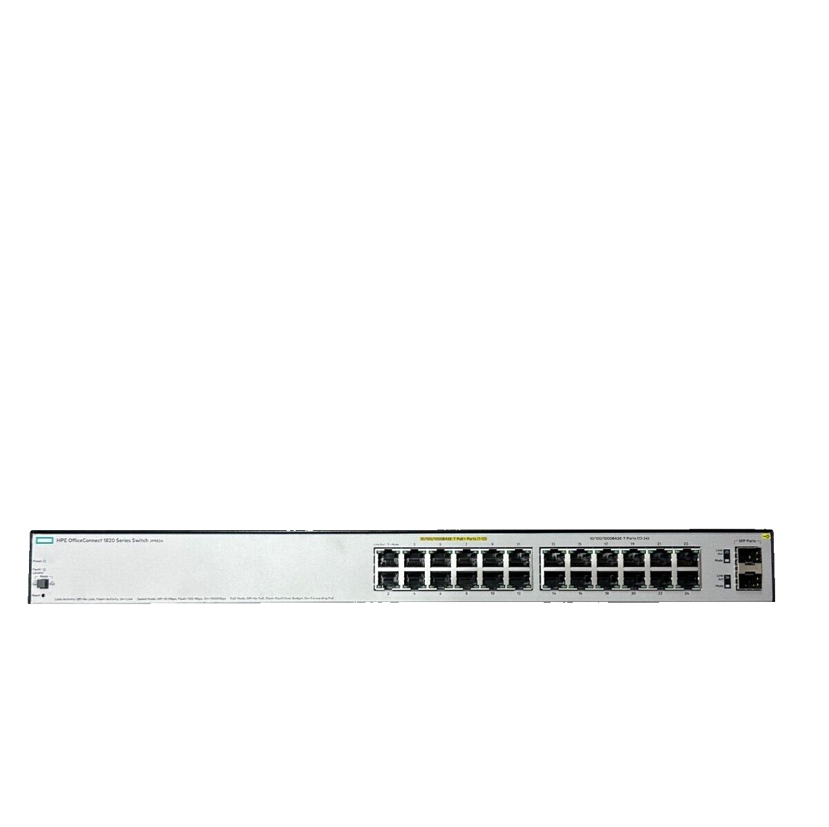 Hewlett Packard Enterprise HPE 1820 24g Poe 185w Switch for sale online ...