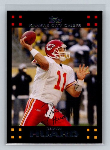 2007 Topps #25 Damon Huard Kansas City Chiefs Football Card | eBay