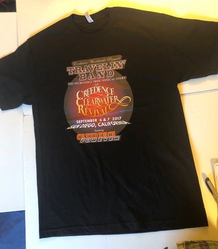 Creedence Clearwater Revival Travelin’ Band Concert T Shirt | eBay