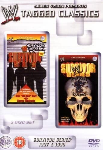 WWE Survivor Series 1997 & 1998 DVD 2 Disc Set NEW Sealed UK Version 97 ...