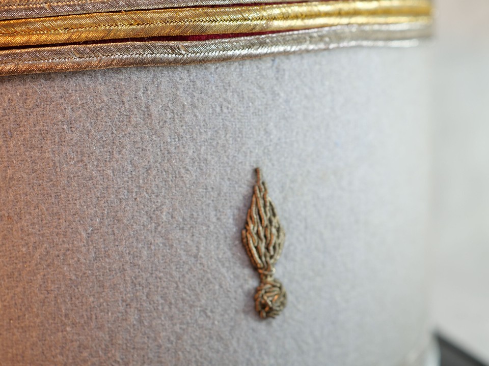 Képi au grade de Lieutenant Colonel ABC Arme blindée et cavalerie ...