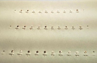 Yellow Second Hands, short, for wrist watch in gold (30 pcs for $) 2 ...