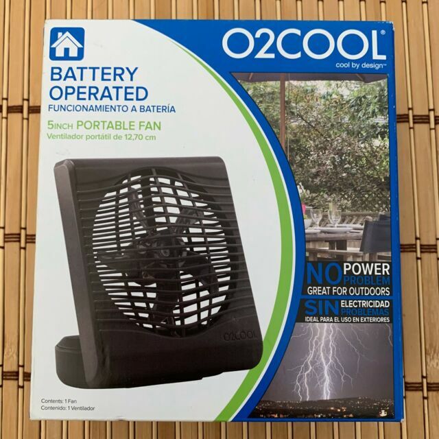 O2 COOL FDO5017 Black Portable Fan for sale online | eBay