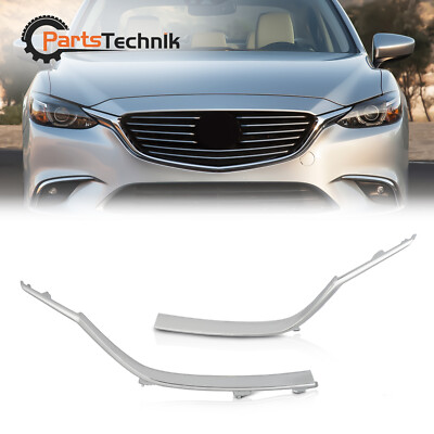 For Mazda 6 2014-2016 Grille Molding Chrome Trim Left & Right Side ...
