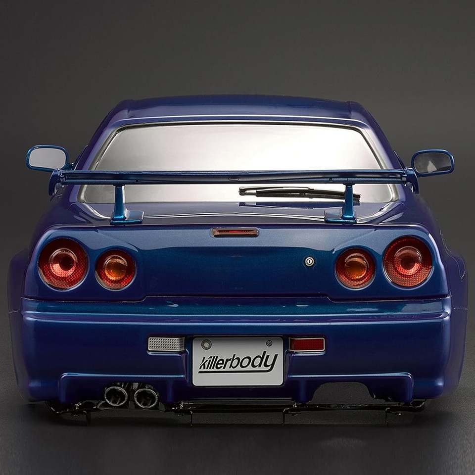 Exquisite Killerbody 48716 Blue Body Shell - 257mm Wheelbase RC Drift ...