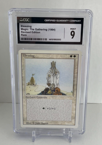 Blessing Revised / 3rd Edition Graded CGC 9 MINT | Legacy MTG Magic ...