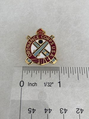 Authentic US Army Ordnance Corps DI DUI Insignia Unit Crest 6H | eBay