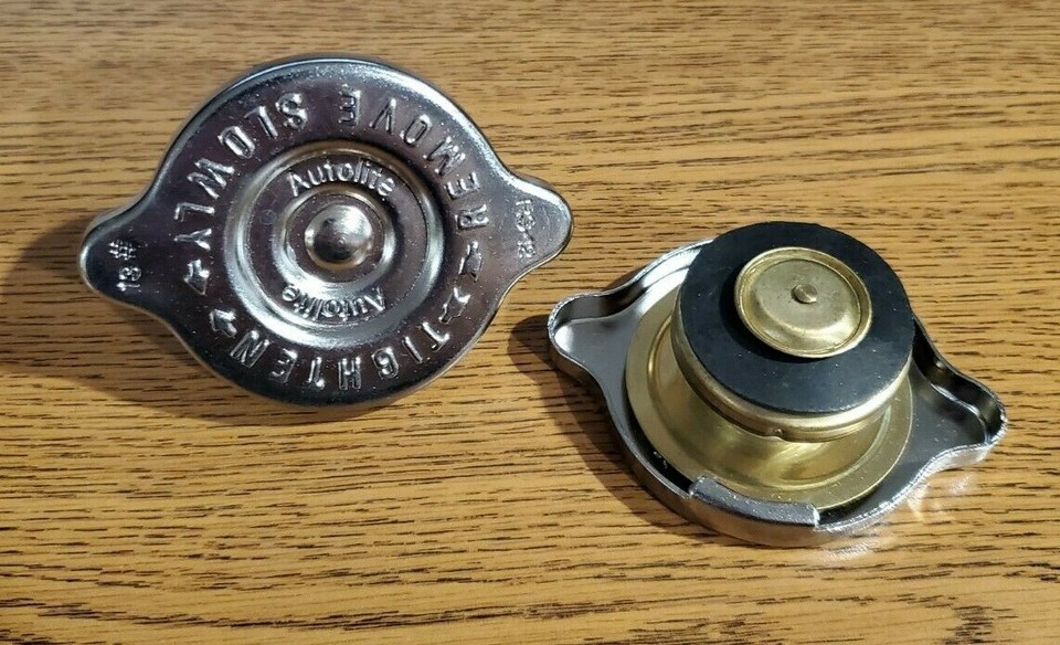 NEW reproduction RS-12 Autolite radiator cap 67-72 Ford Lincoln Mercury ...