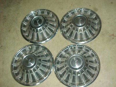 Set (4) 67 68 69 Plymouth 14" Wheel Covers Fury Baracuda Cuda ...