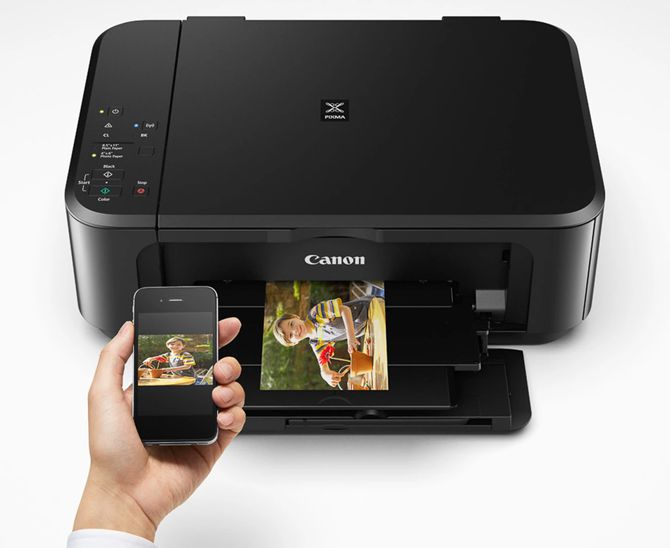 Canon Pixma Home All-In-One Printer Print Copy Scan Wireless Wi-Fi ...