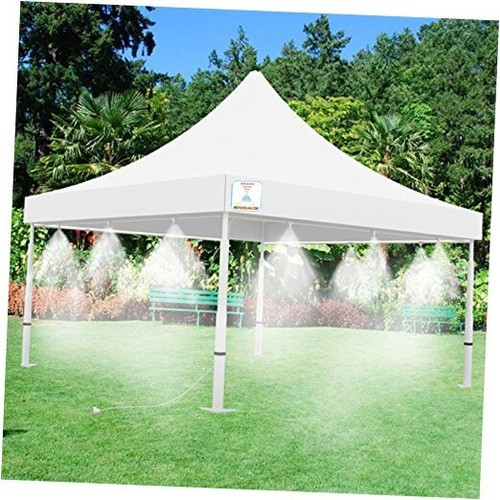 mistcooling Tent Misting System Misting Tent- Tent with White - 10' x ...
