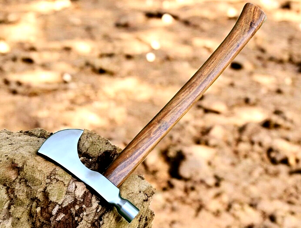 CUSTOM HANDMADE HIGH CARBON STEEL AXE TOMAHAWK INTEGRAL VIKING TACTICAL ...