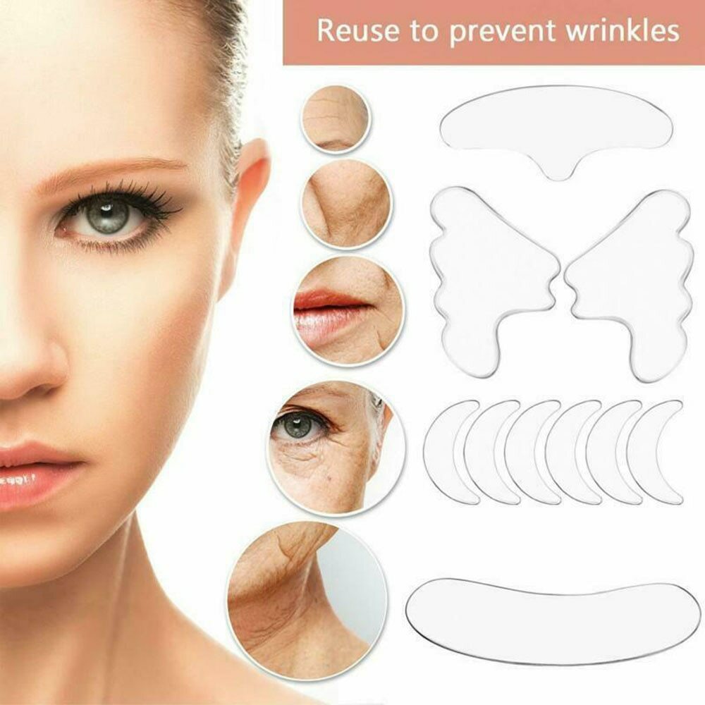 Anti Wrinkle Removal Skin Care Silicone Reusable Overnight Invisible ...