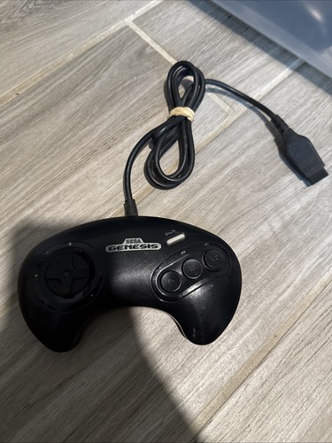 OEM Sega Genesis 3 Button Controller Model 1650 - Black *TESTED* | eBay