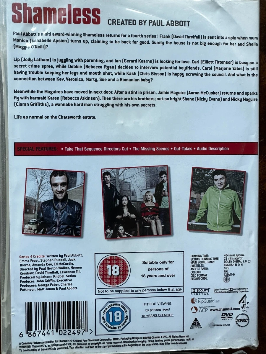 Shameless Season 3 Dvd
