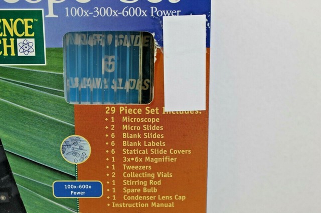 Science Tech Microscope Set 100x 300x 600x for sale online | eBay