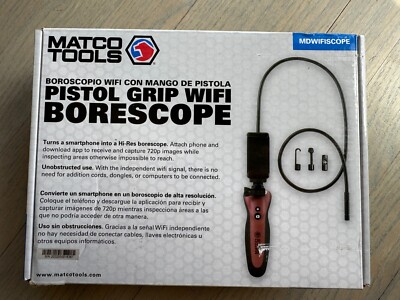MATCO TOOLS PISTOL GRIP WiFi BORESCOPE MDWIFISCOPE | eBay