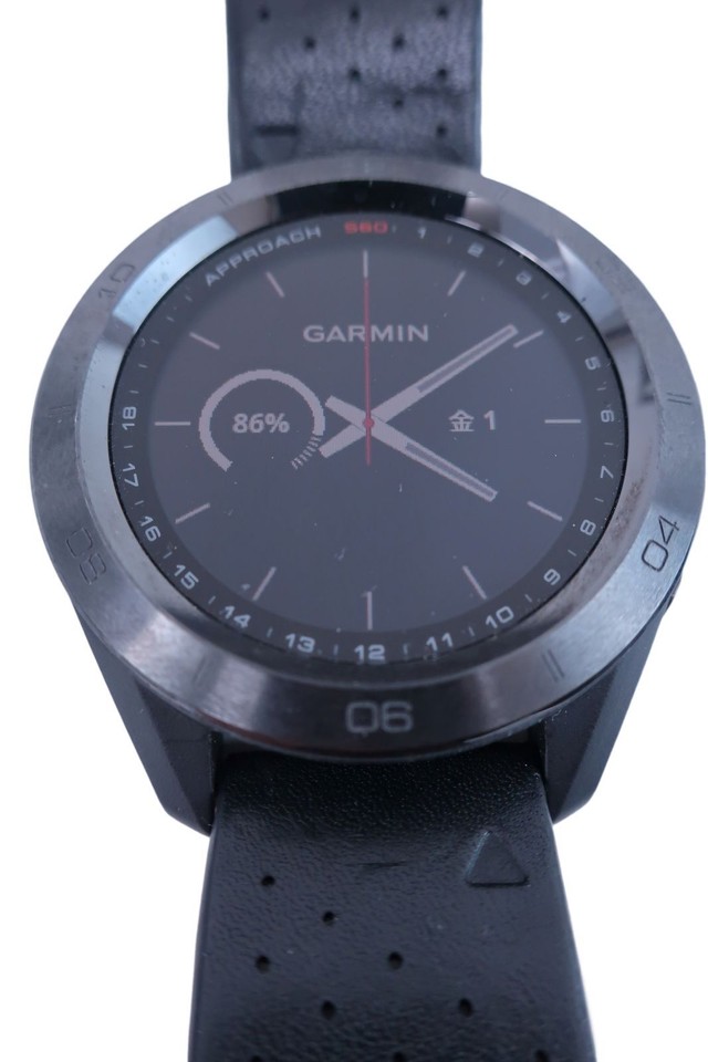 Garmin Approach S60 Golf Watch Black GPS Smartwatch Used in Box | eBay