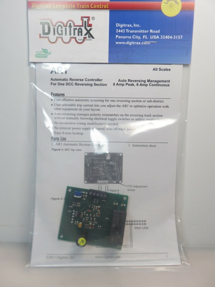 Digitrax AR1 Automatic Reverse Controller NIB | eBay