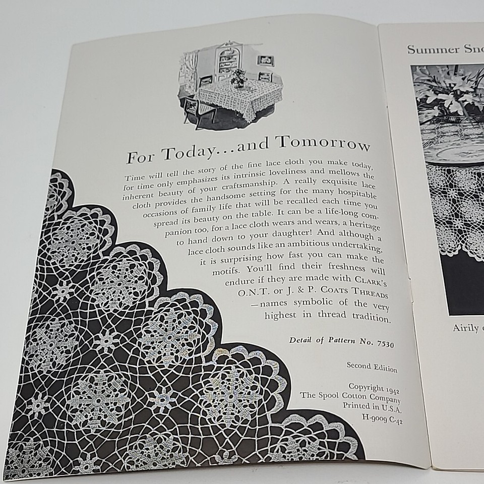 New Table Topics Book 1941 The Spool Cotton Company Book 185 Vintage ...