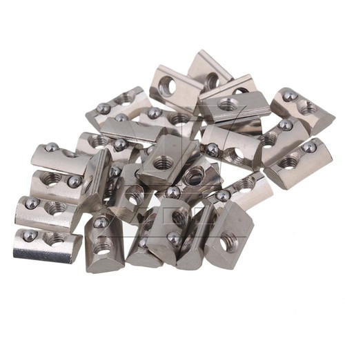 30x European Standard Profile 20 Type Elastic Nut Block M4 Nut Articles ...