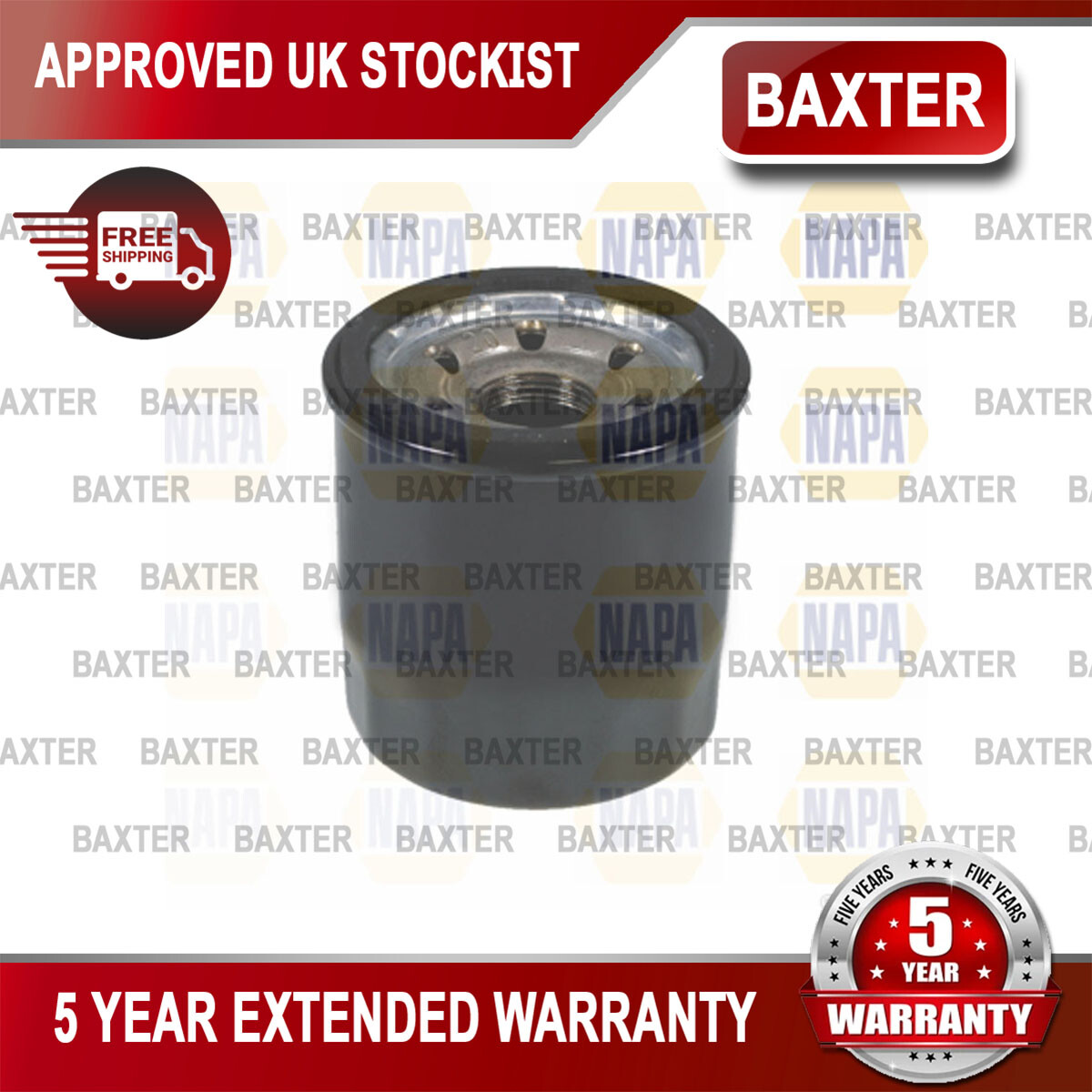Fits Hyundai i10 2011- Kia Picanto 2004- 1.0 1.2 1.4 Baxter Oil Filter ...
