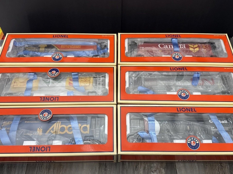Lionel Trains 6-31736 Canadian Pacific Grain Train Set 2004 C-8 R.55 | eBay