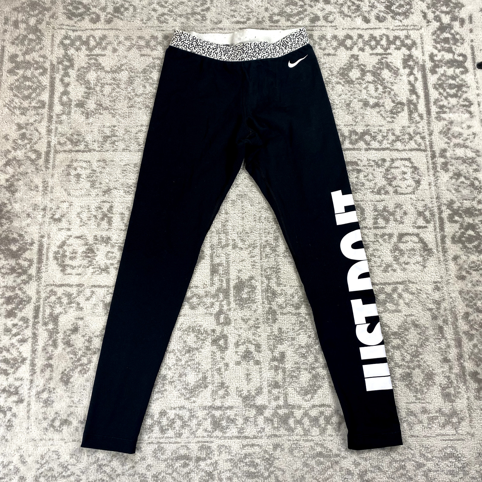 Nike Pro Dri-Fit Just Do It Leg Logo Leggings Athleti… - Gem