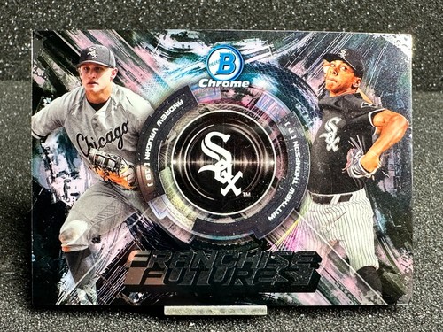 2019 Bowman Chrome Draft ANDREW VAUGHN / MATTHEW THOMPSON Franchise ...