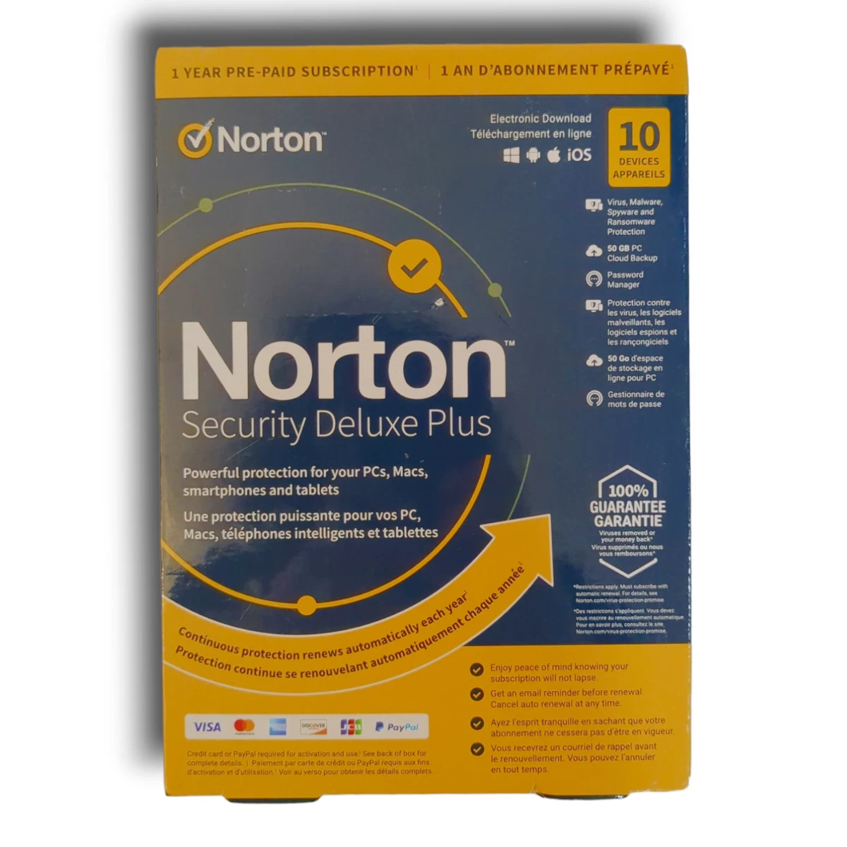 Norton 360 Standard (2 Device) W/ LifeLock Identity Advisor, 44% OFF