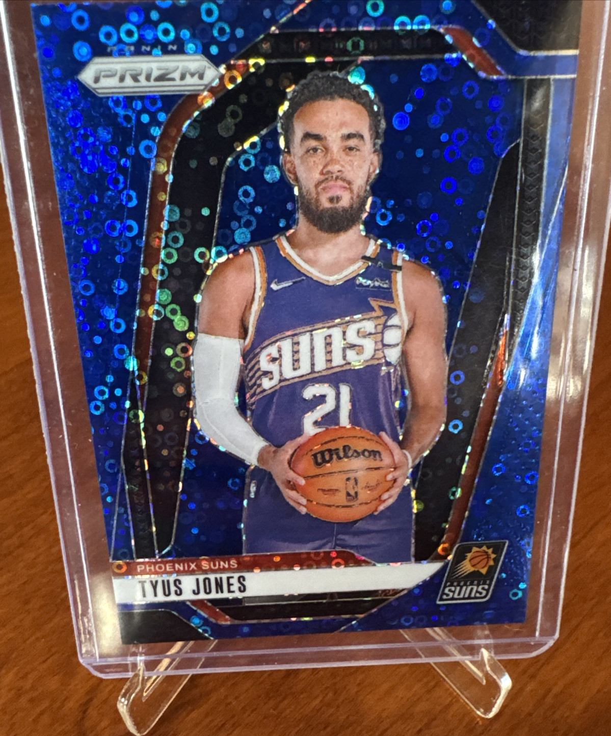 Tyus Jones - Phoenix Suns - Lot of 2 cards. RARE, Fast Break-Blue Prizm ...