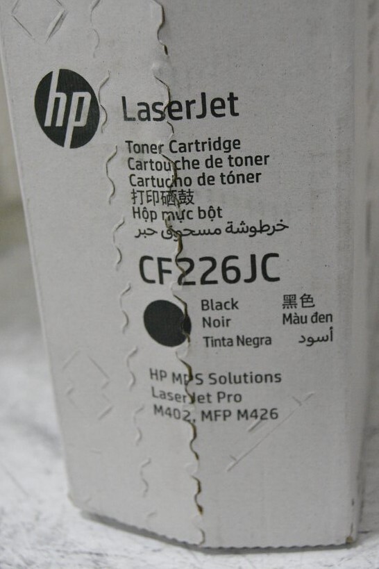 Genuine HP CF226JC Black LaserJet Toner Cartridge LaserPro M402 MFP ...
