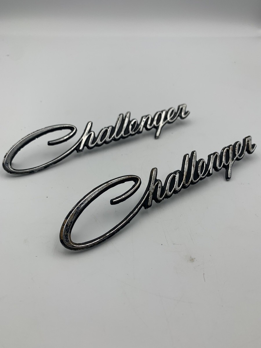 Dodge Challenger Logo Font Challenger Fender Badge Placement | Dodge