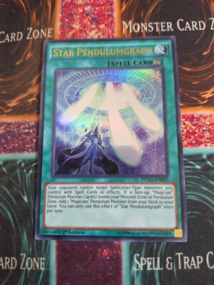 Yu-Gi-Oh! TCG Star Pendulumgraph PEVO-EN007 Ultra Rare 1st Edition Near ...