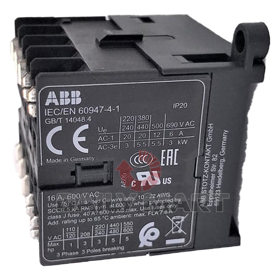 New In Box ABB IEC EN60947-4-1 Contactor | eBay