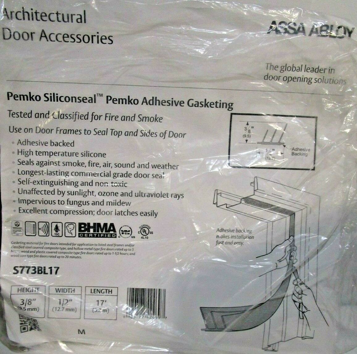 1 PEMKO Silicon Seal Adhesive Gasketing S773BL17 Black for sale online ...
