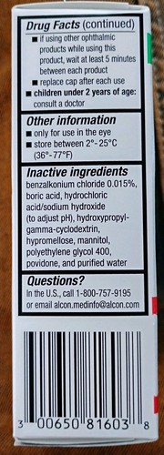 Pataday Extra Twin Pack Extra Strength Eye Allergy Itch Relief Once ...