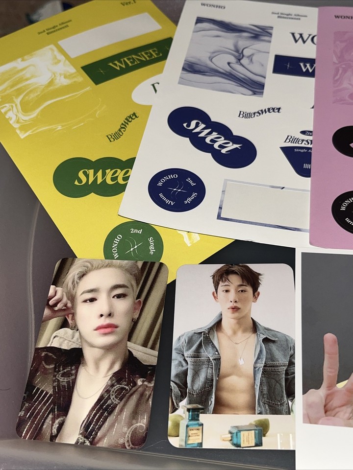 WONHO K-Pop Star Stickers Photos & Photo Cards Korea | eBay