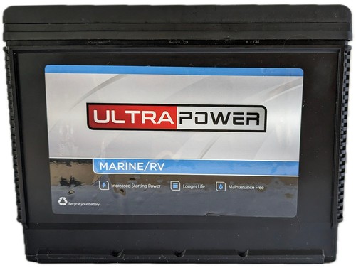 ULTRAPOWER 1024M 12V 1000 MCA Maintenance-Free Marine/RV Battery (Group ...
