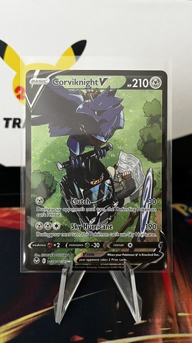 Corviknight V - TG18/TG30 Ultra Rare Silver Tempest NM Pokemon TCG | eBay