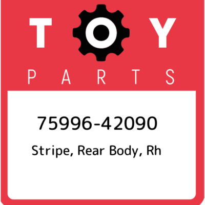 75996-42090 Toyota Stripe, rear body, rh 7599642090, New Genuine OEM ...