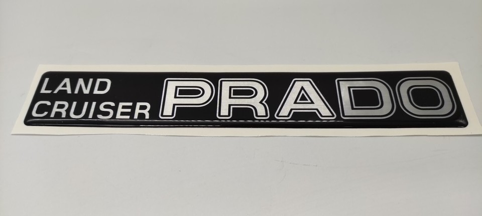 For Toyota Land Cruiser Prado 90 Series rear emblem Resine | eBay
