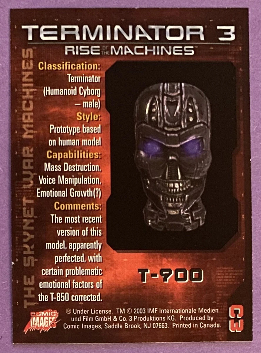 Terminator 3 Girl Robot Name