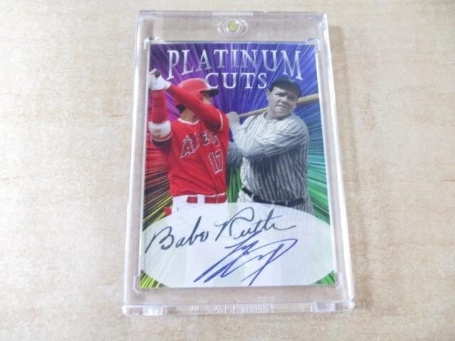 Babe Ruth Signed Baseball Card