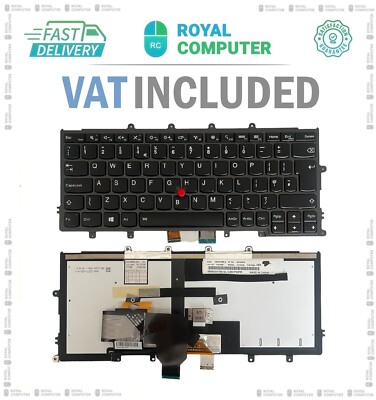 LENOVO X250 BACKLIT Keyboard X240 X260 X230S X270 A275 UK QWERTY ...