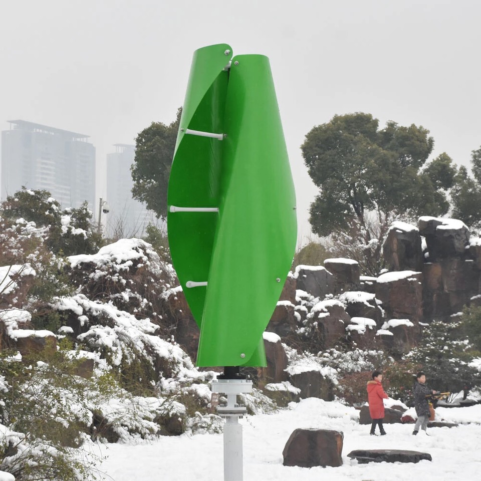 2000W Vertical Wind Turbine Generator 120V/220V Maglev Helix Wind Power ...