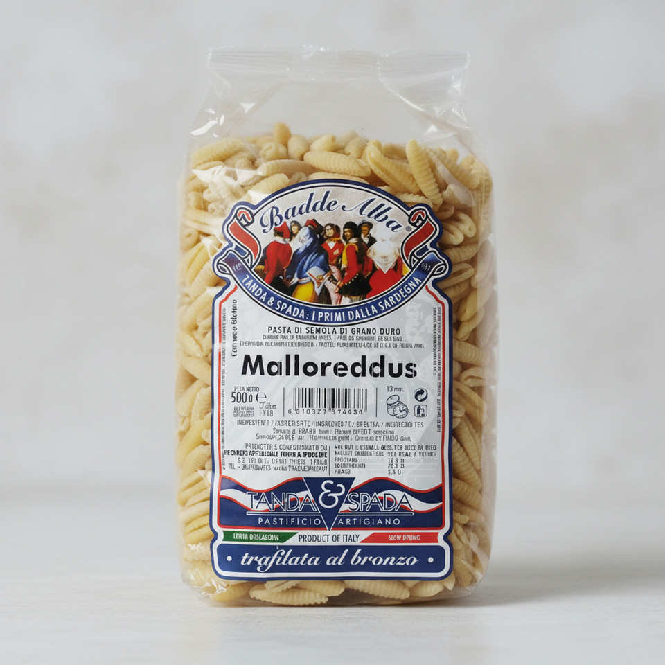 Tanda & Spada Malloreddus Pasta – Traditional Sardinian Gnocchetti 500g ...