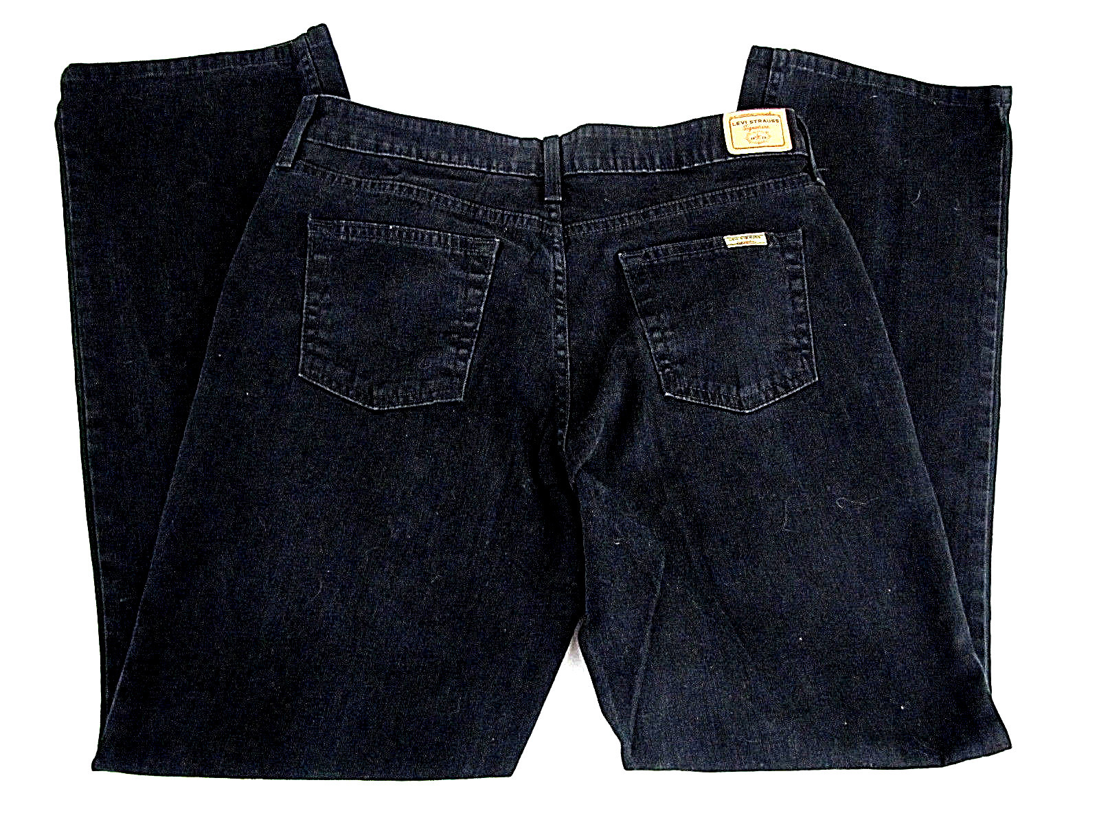 Levi's Jeans 12 Bootcut Mid High Black Womens Denim S… - Gem