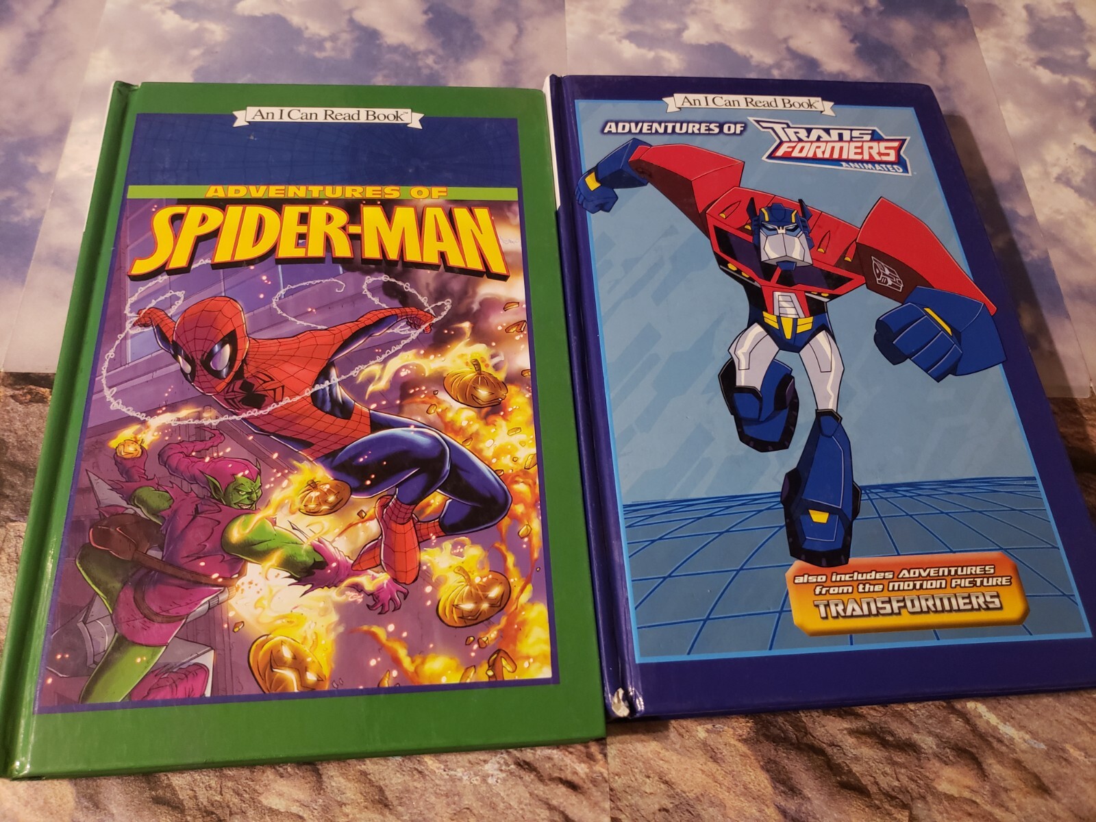 AN I CAN READ BOOK - LOT OF 2 HARDCOVER BOOKS - TRANSFORMERS ...