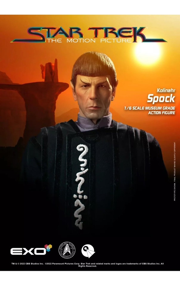 Star Trek The Motion Picture Kolinahr Spock 1:6 Figur EXO-6 31 cm OVP ...